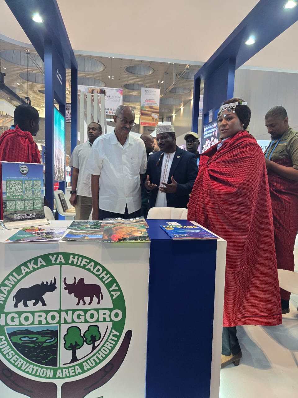 H.E Amani Abeid Karume, Former President of Zanzibar visits Qatar ...